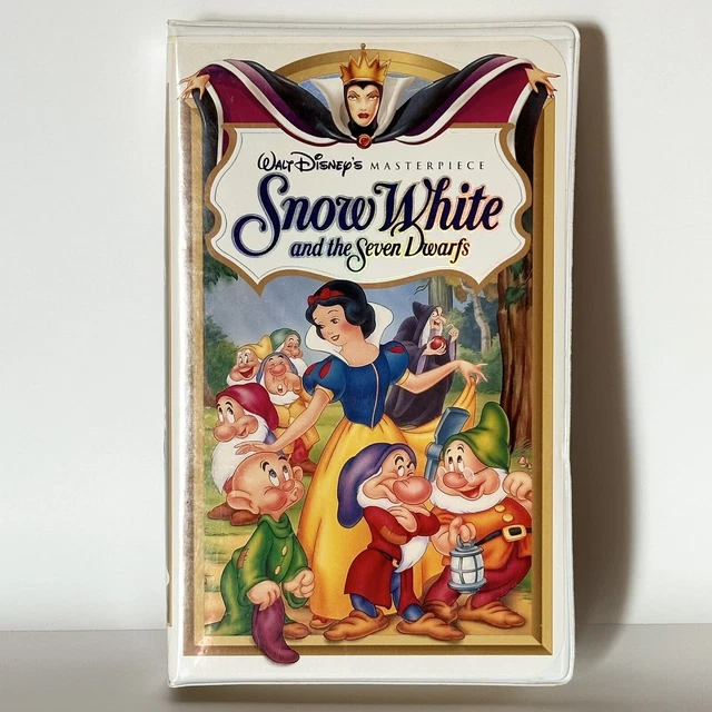 SNOW WHITE AND the Seven Dwarfs (VHS, 1994) Walt Disney Masterpiece ...