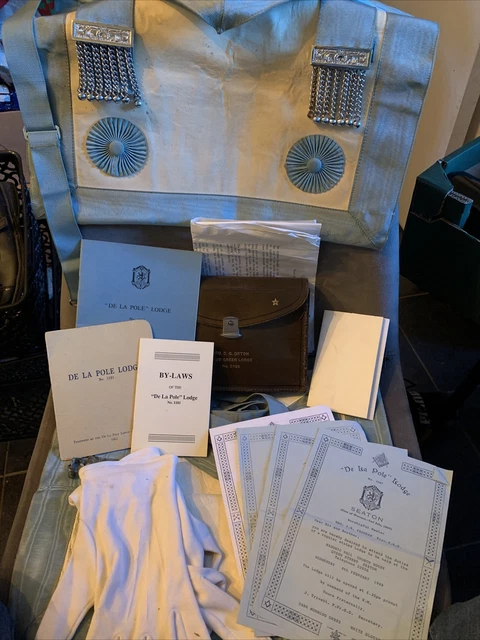 VINTAGE MASONIC REGALIA joblot collection Items From 1955 £34.00 ...