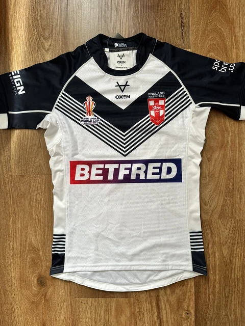 ENGLAND RUGBY LEAGUE SHIRT Player Spec World Cup 2021 Large £69.69 ...