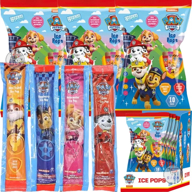 PAW PATROL Ice Pops Multipack 500ml cola,raspberry,tutti Frutti Summer ...