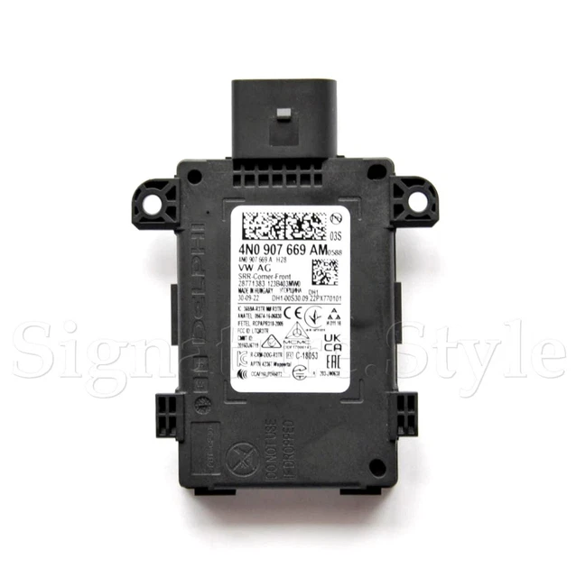 VW TOUAREG CONTROL Unit Object Detection Distronic Radar 4N0907669AM ...