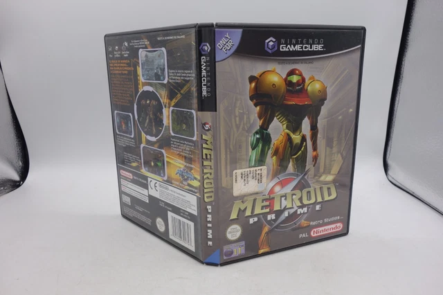 METROID PRIME NINTENDO Gamecube Pal Ita Italiano Triangolo Blu ...