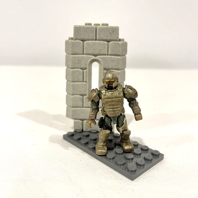 MEGA BLOKS HALO Unsc Marine Figure From Unsc Sierra Squad Set 2015 ...