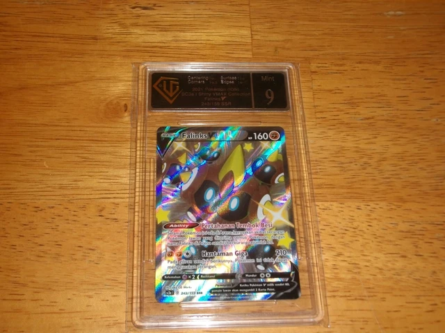 POKÉMON TCG- FALINKS V 243/159 SSR, Shiny Vmax Collection Set A (UGC 9 ...