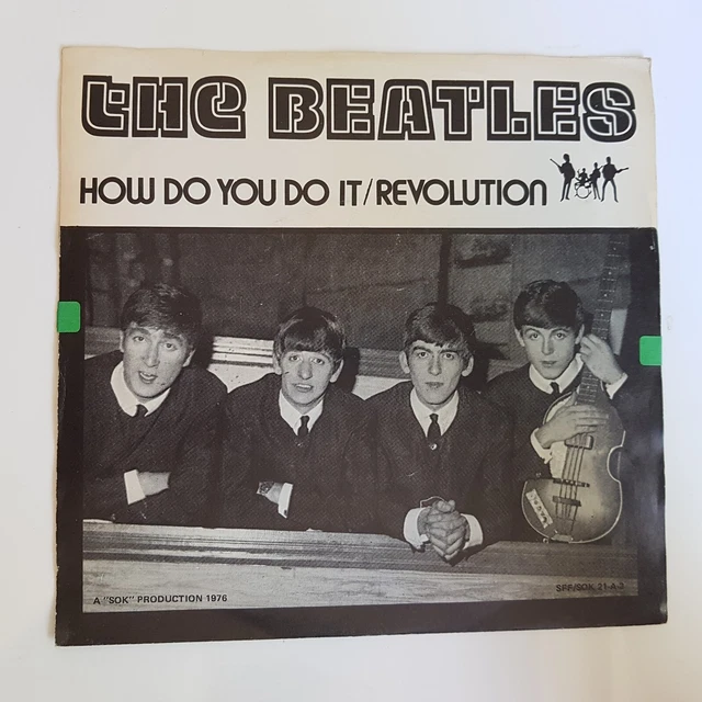 BEATLES - REVOLUTION / How Do You Do It - 7" RED Vinyl Single US Press ...