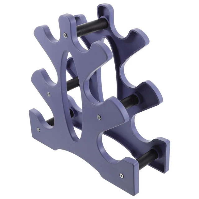 RACK MANUBRI A pavimento per sollevamento pesi: stand kettlebell ...