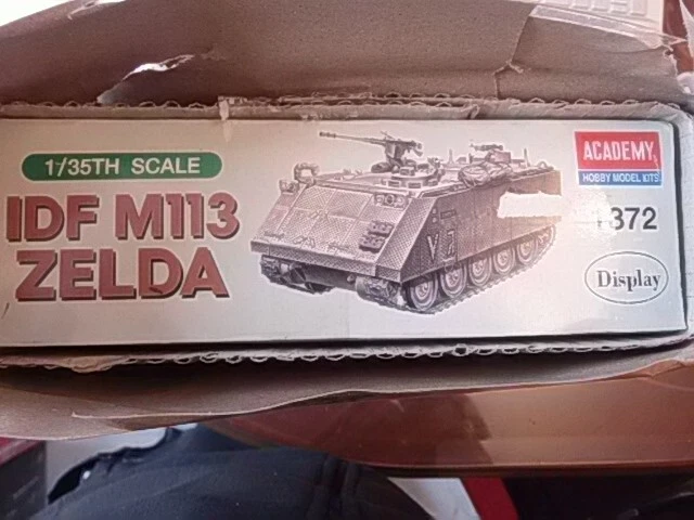 ACADEMY 13557 IDF M113 Zelda APC 1970s-present 1:35 Model Kit Brand New ...