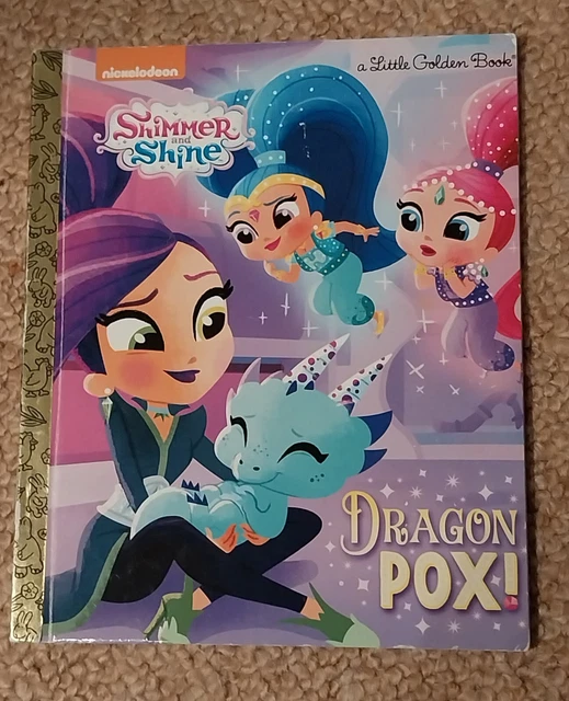 A LITTLE GOLDEN Book Shimmer And Shine Dragon Pox! Nickelodean EUR 9,39 ...