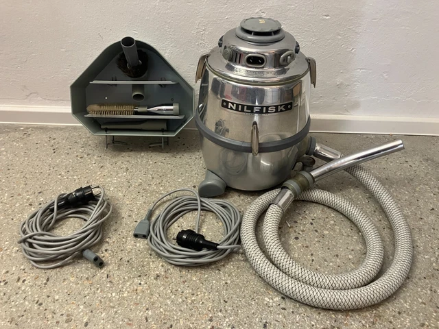 * NILFISK GAD Staubsauger Kesselstaubsauger Dänemark Design 1970 Vintage EUR 190,00 - PicClick DE