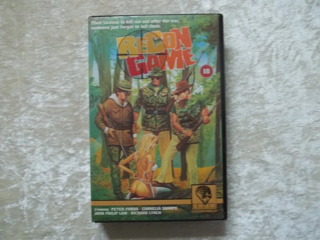 RECON GAME [OPEN Season] Vhs Pal Peter Fonda William Holden Richard ...