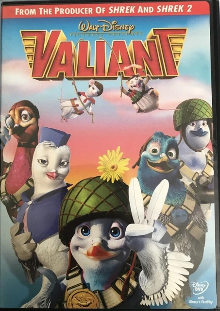DISNEY’S VALIANT - DVD - Animated/Family - Ewan McGregor, Ricky Gervais ...