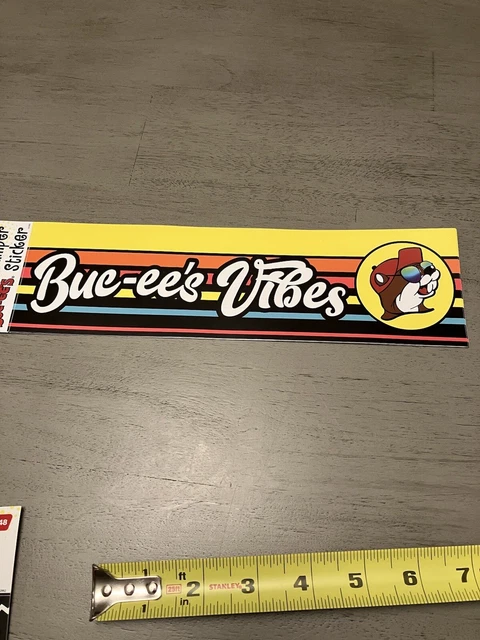 BUC-EE'S (BUCEES) BUMPER Sticker | Buc-ee’s Vibes NEW $4.49 - PicClick
