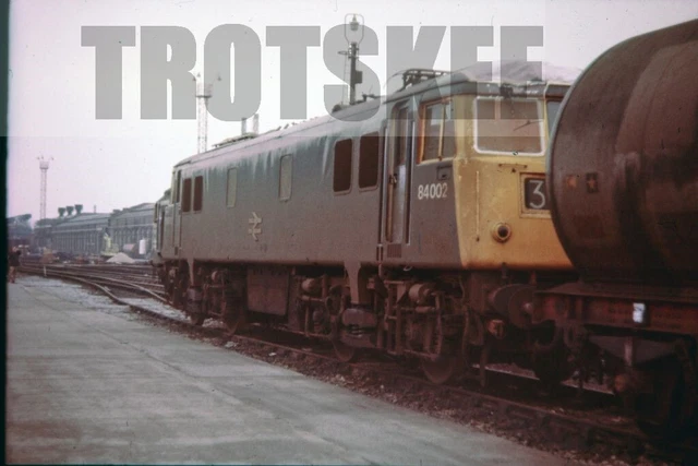 35MM SLIDE BR British Rail Electric Loco Class 84 84002 c1975 Original ...