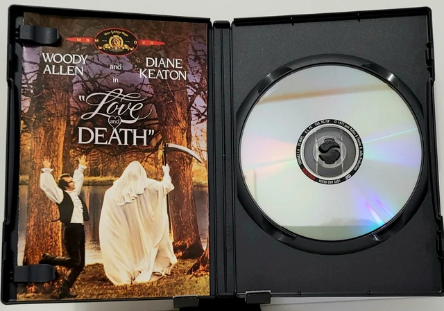 LOVE AND DEATH _ DVD _ 2000 _ Woody Allen _ Diane Keaton _ With Insert ...