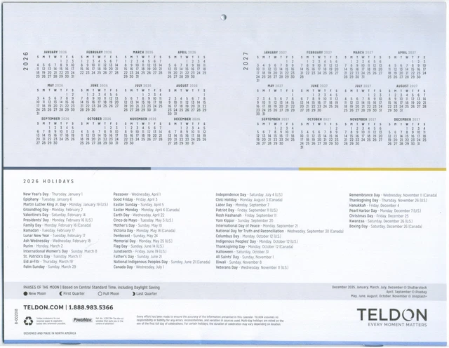 HIDEAWAYS 2026 CALENDAR; Teldon $33.85 - PicClick CA