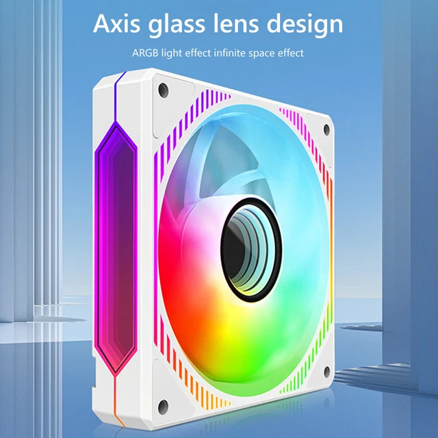 PC RADIATOR 5V 3PIN ARGB 12V 4PIN PWM 120mm Luminous Case Fan (Positive White) $36.73 - PicClick AU