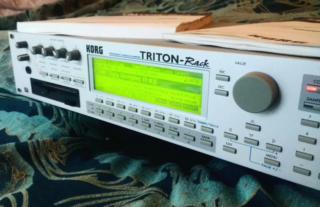 KORG TRITON RACK Studio Workstation Synth Synthesiser Sampler $618.48 ...