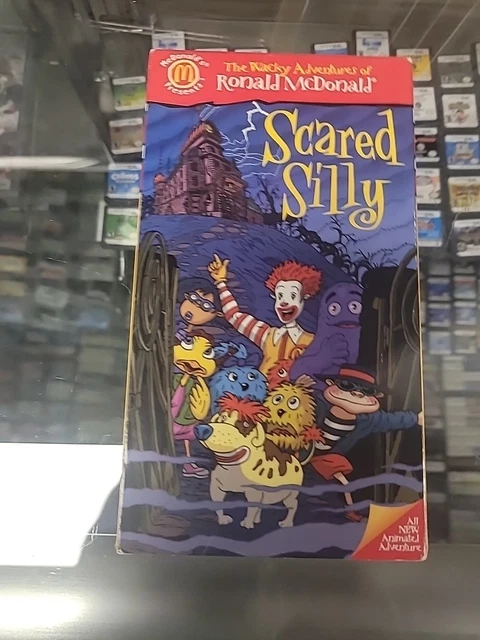 The Wacky Adventures Of Ronald Mcdonald Scared Silly Vhs 1998 Vintage