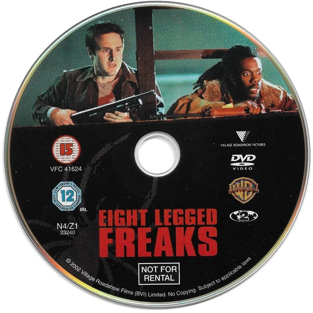 EIGHT LEGGED FREAKS DVD ONLY David Arquette, Scarlett Johansson, Kari ...