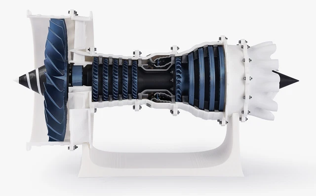 FOR BAMBU LAB Jet Engine Model Components Kit 006 £8.64 - PicClick UK