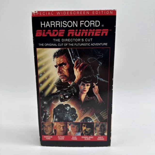 BLADE RUNNER: THE Directors Cut (VHS) Special Widescreen Edition ...