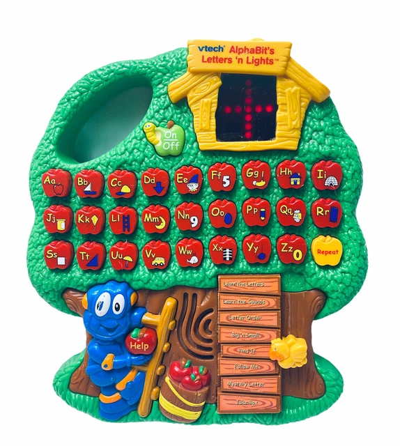 VINTAGE VTECH ALPHABIT’S Letters ‘n Lights Learning Alphabets Toy ...