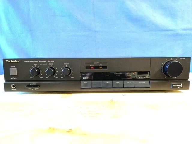 AMPLIFICATORE TECHNICS SU-500 "VINTAGE" HI-END INTEGRATED AMPLIFIER New ...