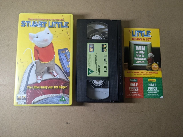 STUART LITTLE 1 And 2 VHS Tapes *Untested* £4.99 - PicClick UK