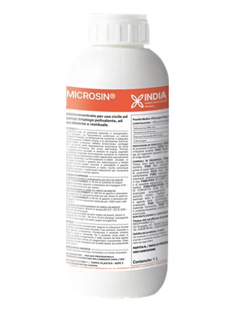 INDIA MICROSIN INSETTICIDA Cipermetrina Tetrametina Zanzare Mosche 250 ...