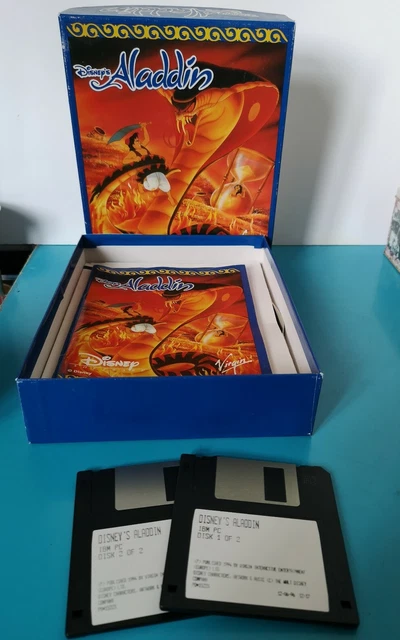 DISNEY'S ALADDIN (PC: Windows) Big Box £30.00 - PicClick UK