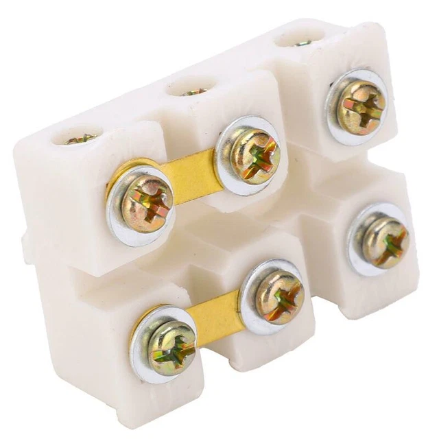 COMPRESSOR SINGLE PHASE Motor Terminal Block Strip Flame Resistant FST ...