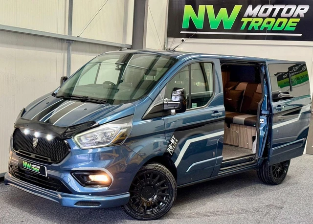 FORD TRANSIT CUSTOM Camper Van / Air Con / Day Van / Not Transporter ...