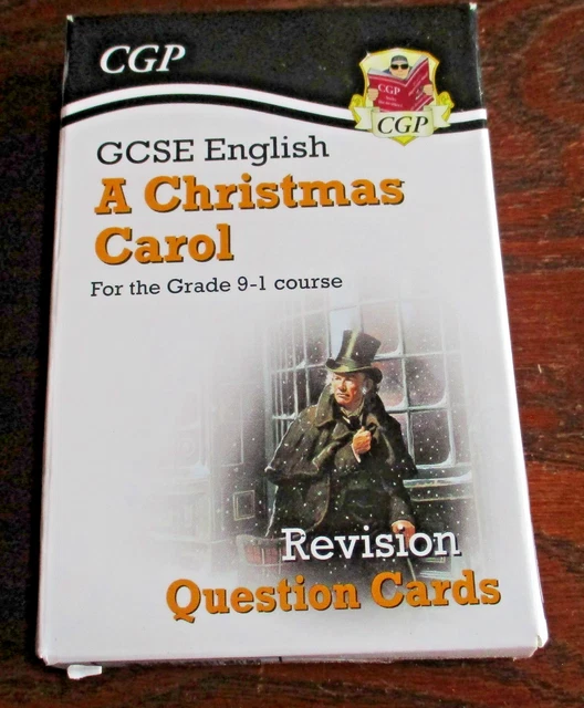 GCSE ENGLISH - A Christmas Carol Revision Question Cards: for... - CGP ...