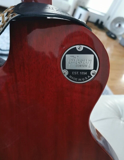 AUTHENTIC GIBSON CUSTOM Shop Les Paul Toggle switch cover plate $57.57 ...
