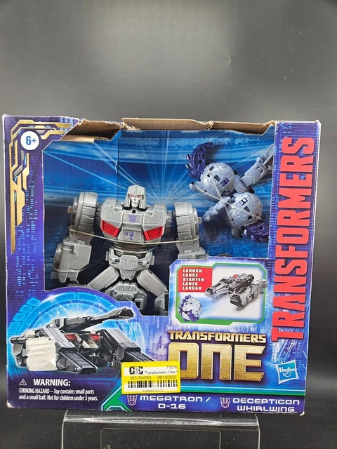 TRANSFORMERS ONE MEGATRON D-16 Action Figure & Decepticon Whirlwing ...