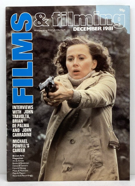 FILMS AND FILMING Magazine Dec 81 - Kate Nelligan On Cover - Excellent ...
