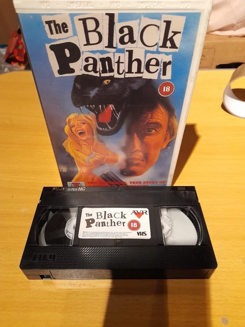 THE BLACK PANTHER VHS Video: Big Box - AVR Donald Sumpter Andrew Burt ...