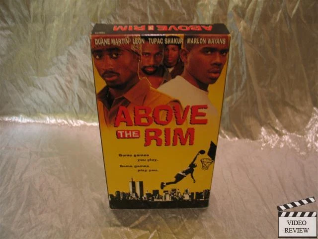 ABOVE THE RIM (VHS, 1994) Marlon Wayans Tupac Shakur Duane Martin Leon ...