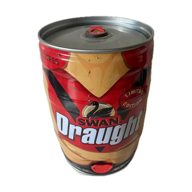 EMPTY SWAN DRAUGHT 5 Litre Beer Keg $45.00 - PicClick AU