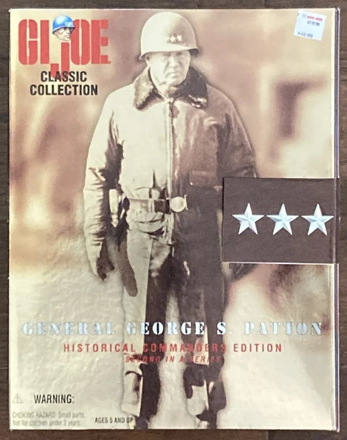 GI JOE CLASSIC Collection General George S. Patton 12" Action Figure Mint NIB! EUR 51,60 ...