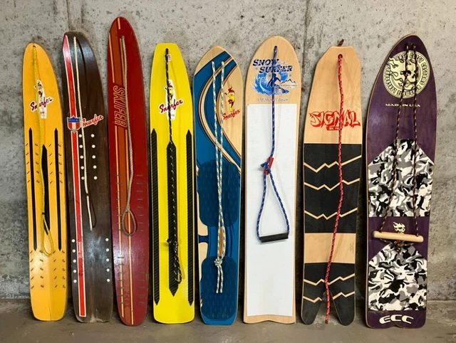 VINTAGE AND NEW Snurfer snowboard collection: 8 Boards in one listing ...