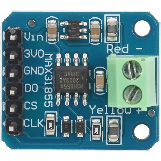 THERMOCOUPLE BOARD MAX31855 Module Measurement Temp Sensor Thermocouple ...
