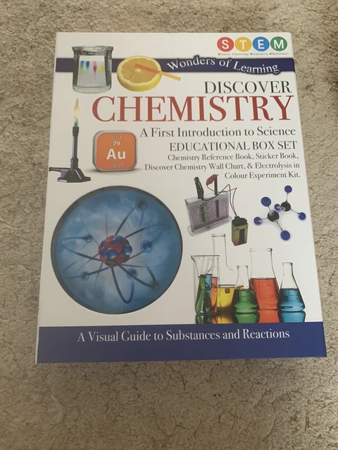 DISCOVER CHEMISTRY WONDERS of Learning Educational Box Set Intro to ...