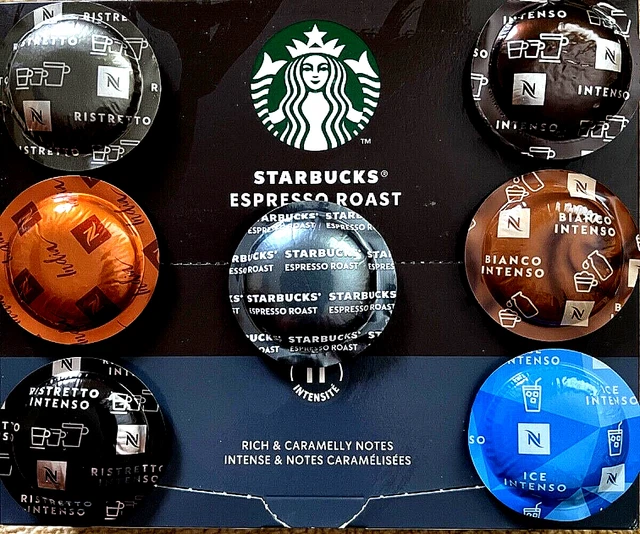 NESPRESSO PRO PODS X 56 CAPSULES - MAX CAFFEINE PACK 8 x 7 FLAVOURS ...