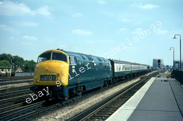35MM BRITISH RAILWAY Slide - BR Class 42 'Warship' No. D819 Goliath ...