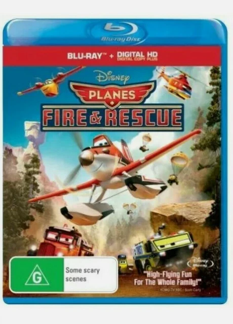 DISNEY'S PLANES FIRE & RESCUE DIGITAL HD + BLU-RAY (G Rating) New - 84 ...