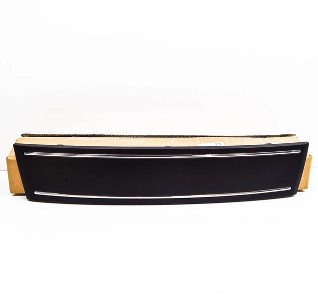 AUDI Q7 4L Front Bumper License Plate Filler 4L0807287 3FZ NEW GENUINE ...