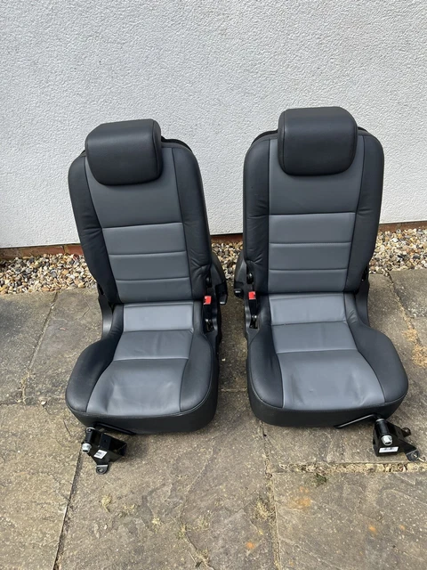 LAND ROVER DEFENDER 90 / 110 Forward Facing Rear Seats Puma Leather ...