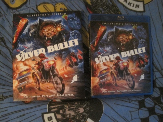 SILVER BULLET BLU-RAY With Slipcover Scream Factory Stephen King Like ...