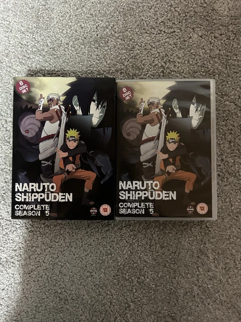 NARUTO SHIPPUDEN COMPLETE Season 5 Anime DVD £63.11 - PicClick UK